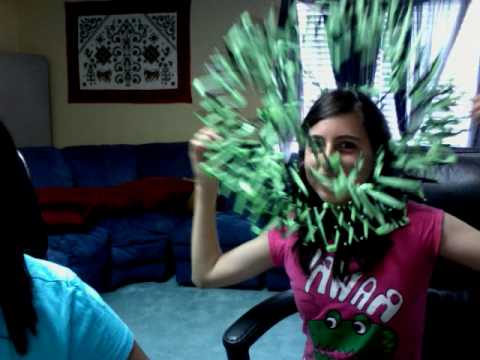 Bulbous Head Experiments with her new head - YouTube