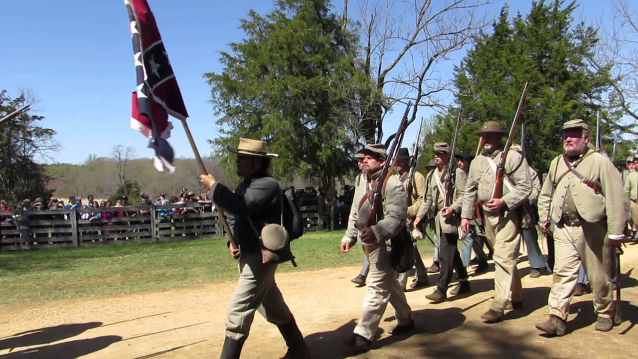 Appomattox Sesquicentennial--Confederate Surrender of Arms - YouTube