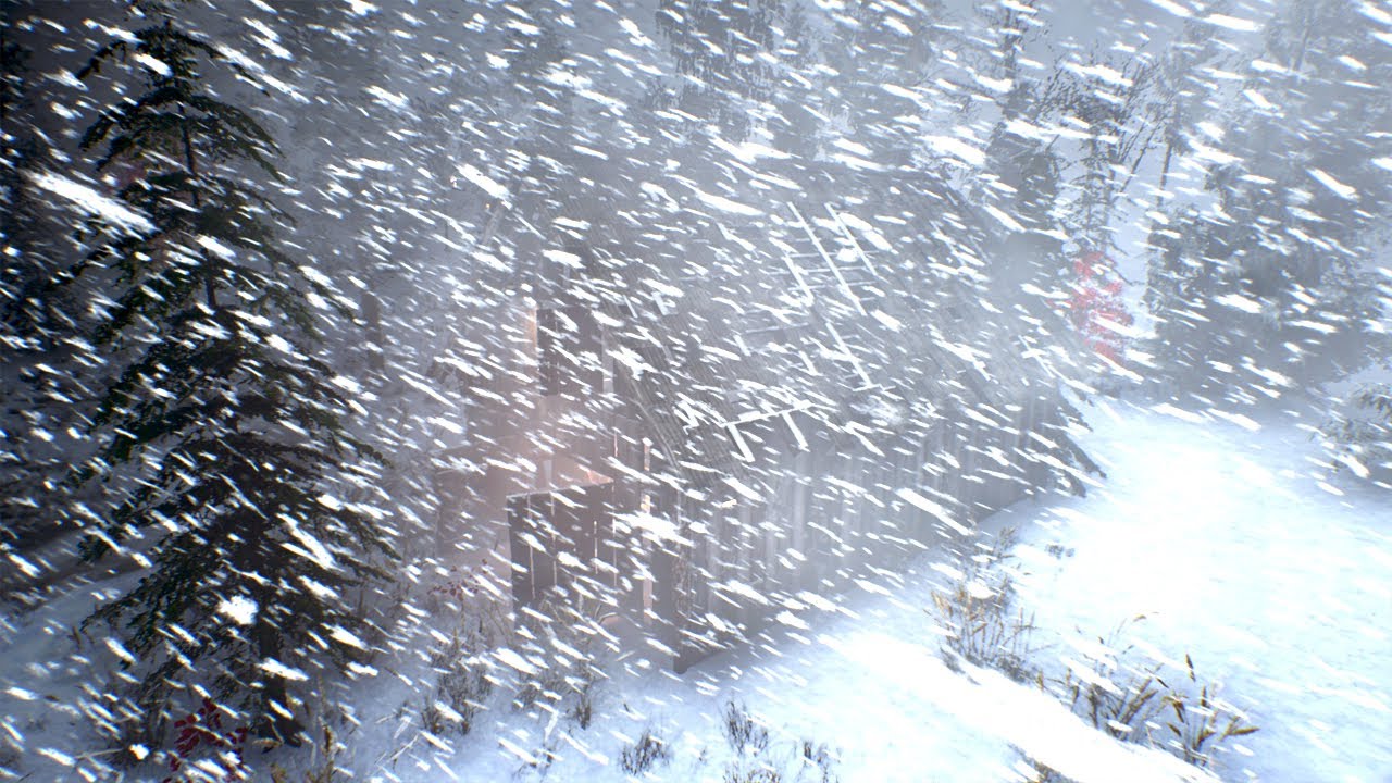 ENDLESS TUNDRA Snowstorm with Howling Blizzard Sounds and Extreme ...