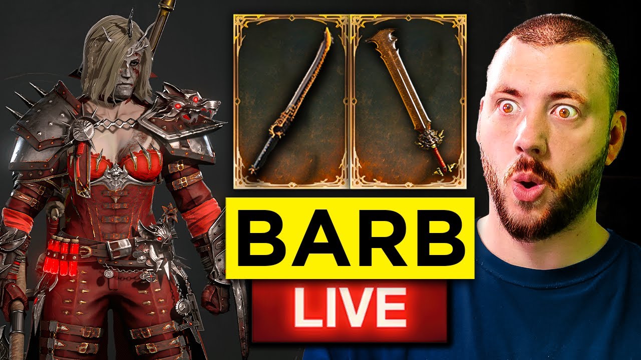 Season 9 Barbarian Endgame - Lunging Strike Mountain God - Diablo 4 ...