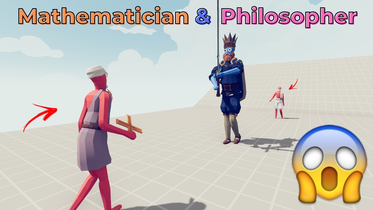 Mathematician & Philosopher vs Every Unit | TABS - Totally Accurate ...