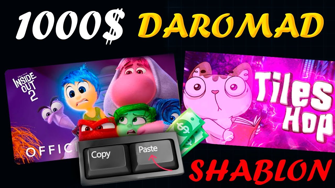 CapCut uchun TILES HOP shabloni + Video darslik - YouTube