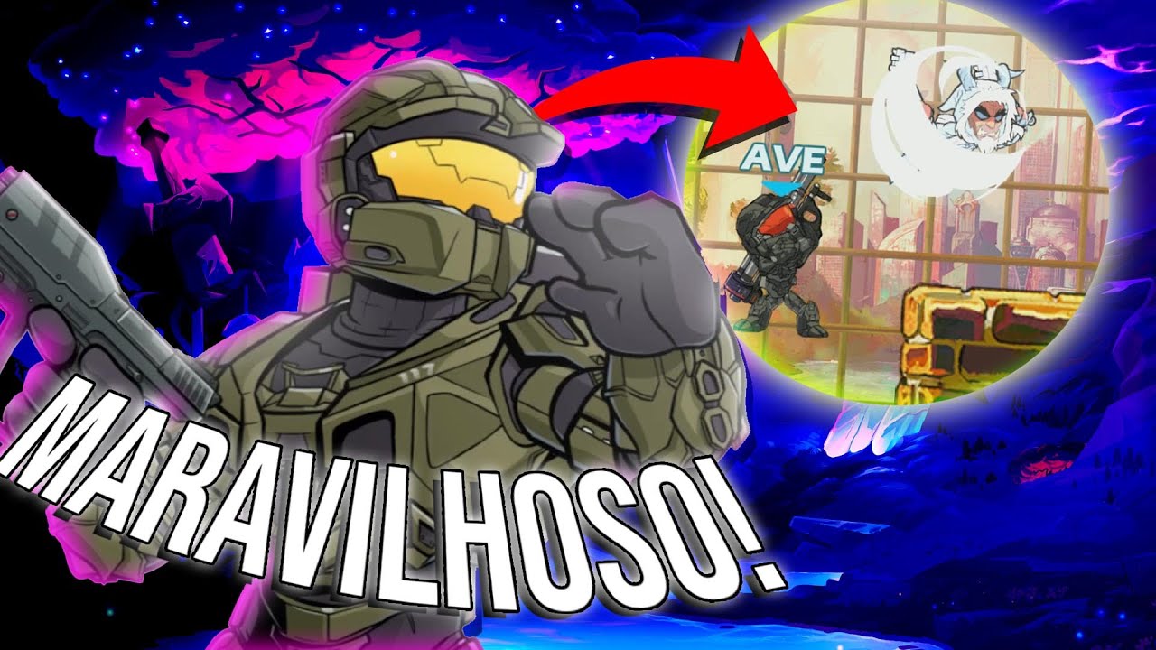 O NOVO CROSSOVER DE HALO NO BRAWLHALLA [MOD] - YouTube