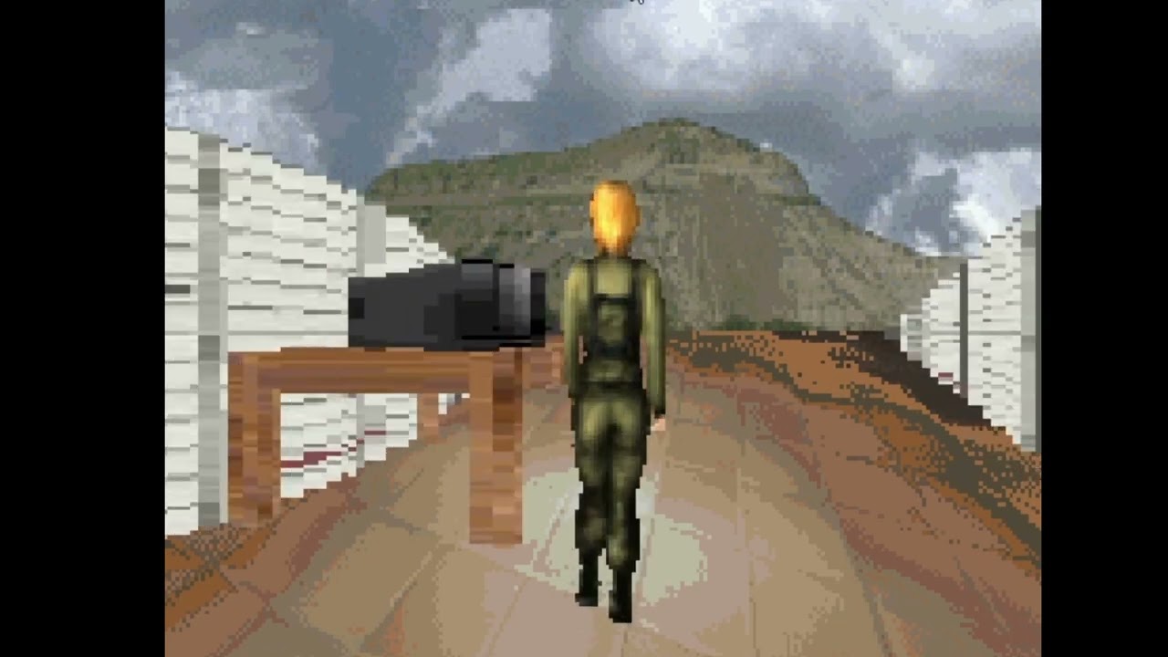 Early development state of an 3rd person shooter on GameBoy Advance ...
