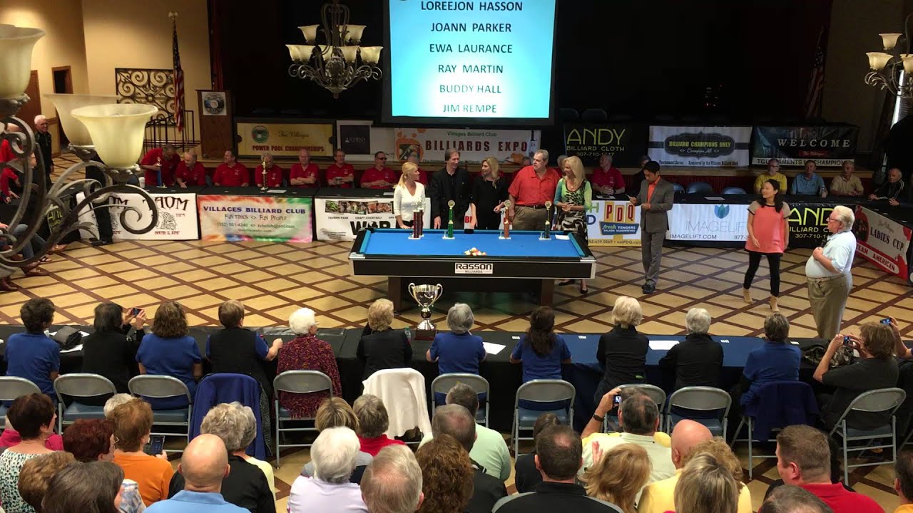 Florida Billiards Expo 2016 Legends of Pool introduction - YouTube