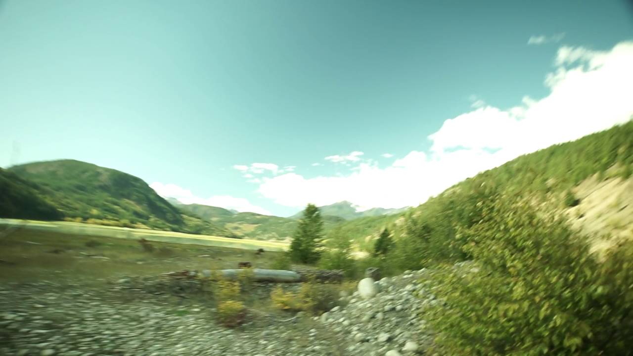 Driving to the dry spot of carpenter lake - YouTube