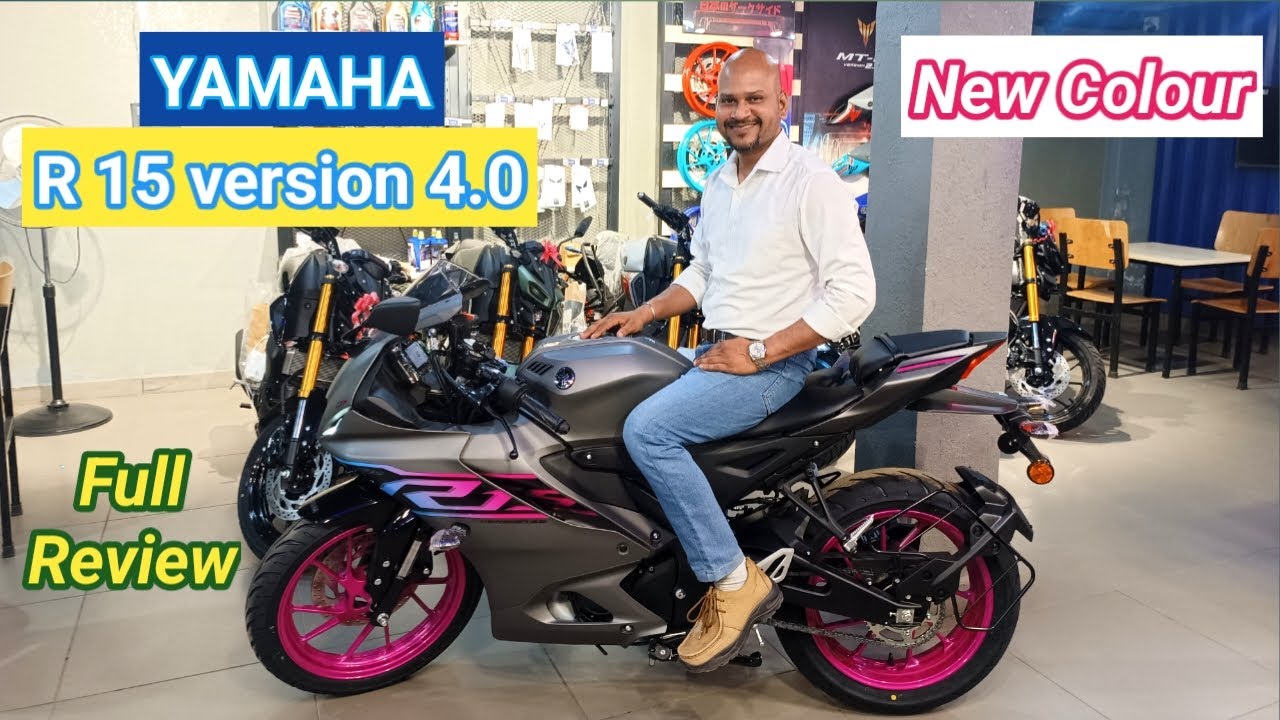YAMAHA R 15 VERSION 4.0 full review by Jatin Kumar #yamaha #r15 # ...