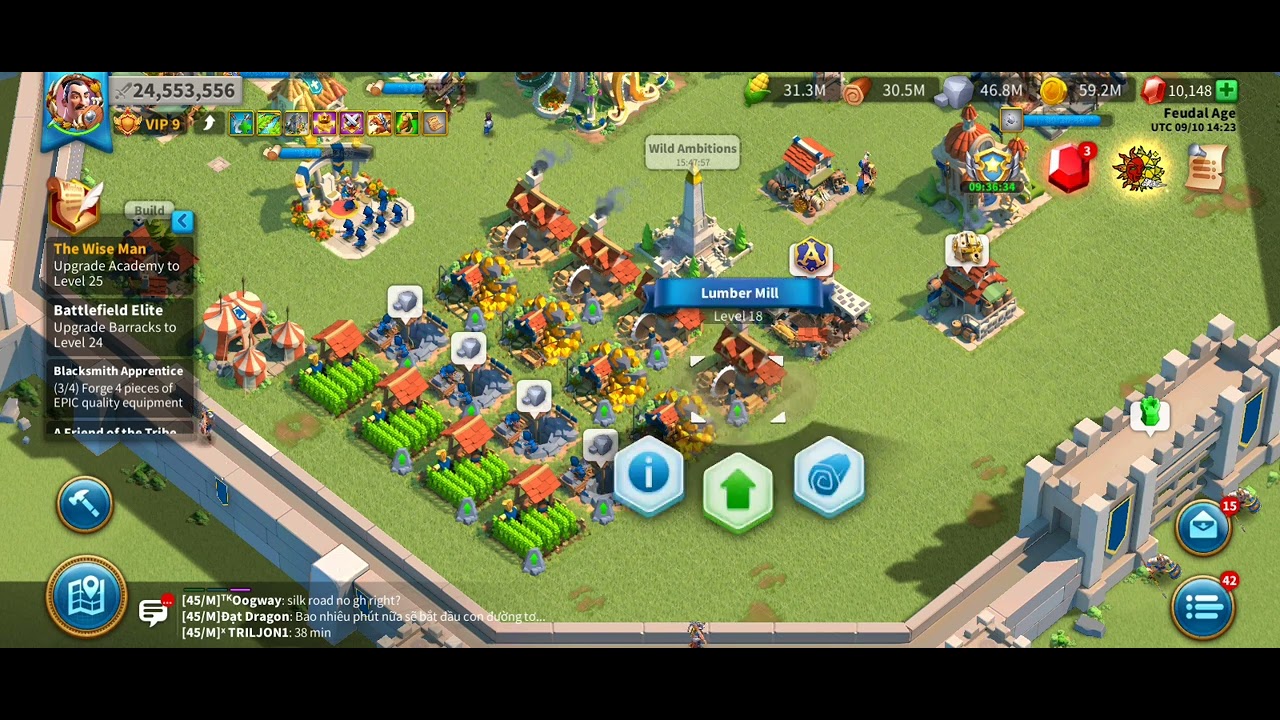 City Layout in Rise of Kingdoms (Unfinished) - YouTube