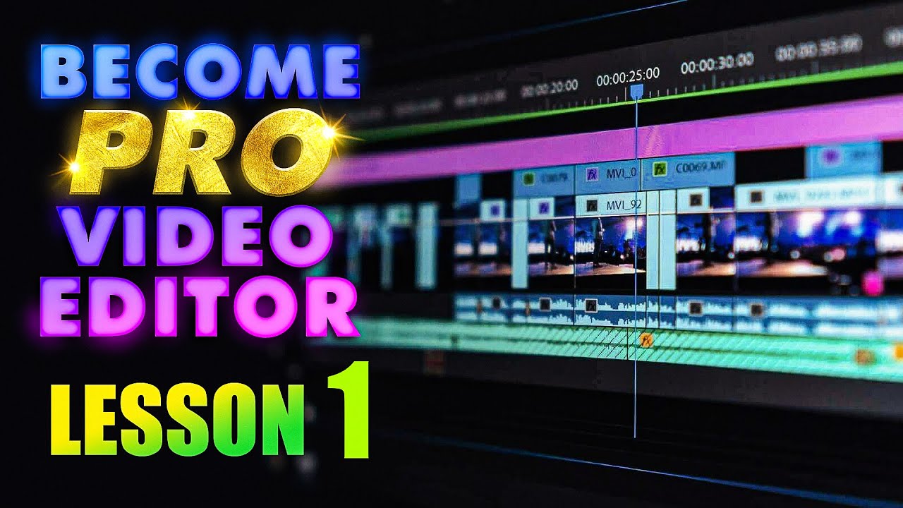 Video Editing Pro class | premiere pro | Lesson 1 | #videoediting - YouTube