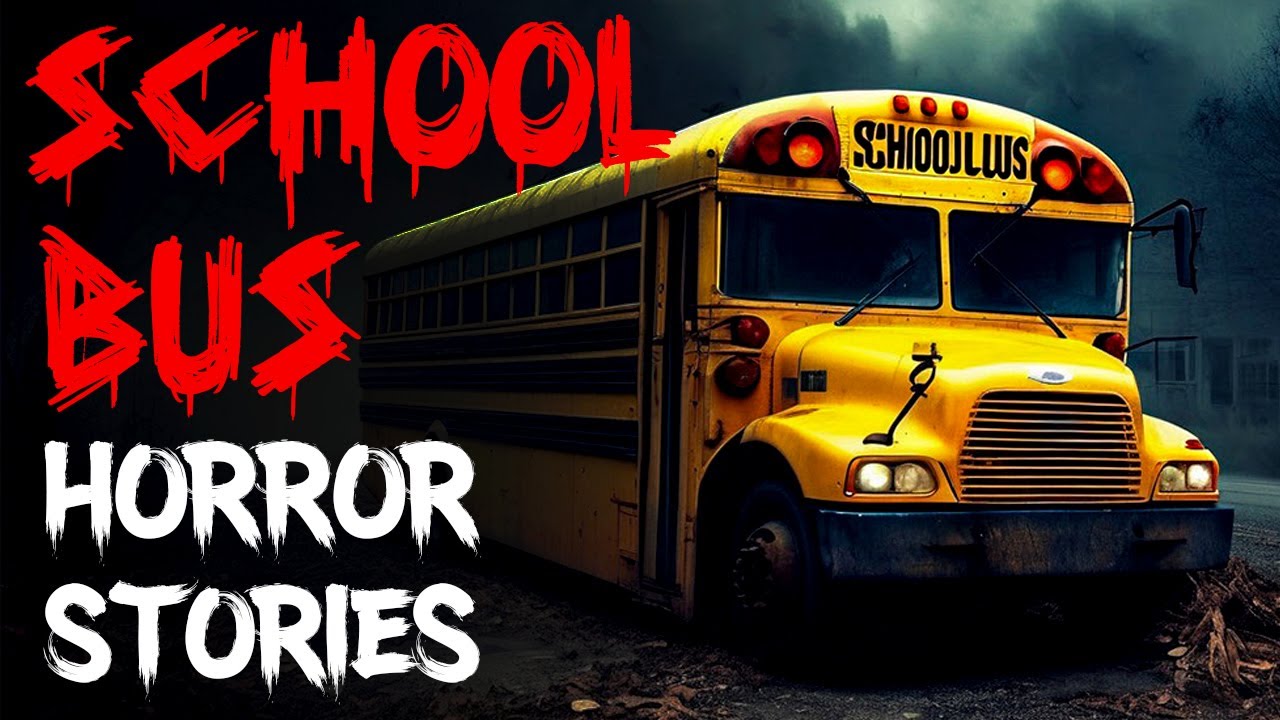 True School Bus Scary Stories for Sleep with Creepy Sounds | Horror ...
