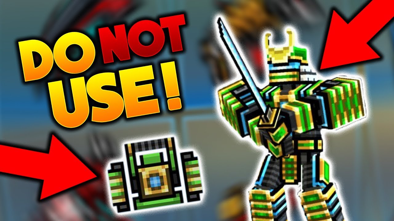 Do NOT Use The Robot Samurai in Pixel Gun 3D!! [15.5.1] - YouTube