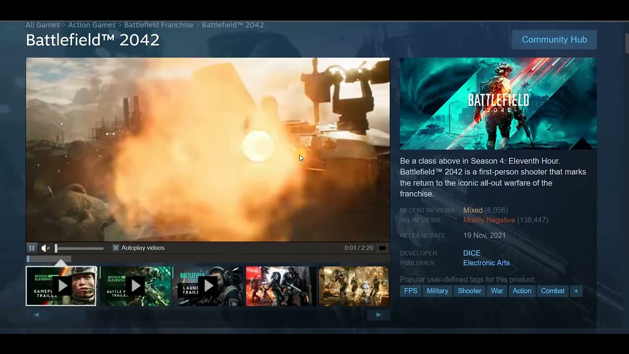 FREE STEAM ACOUNT, Battlefield 2042 ,FIFA 22 , 22Games - YouTube