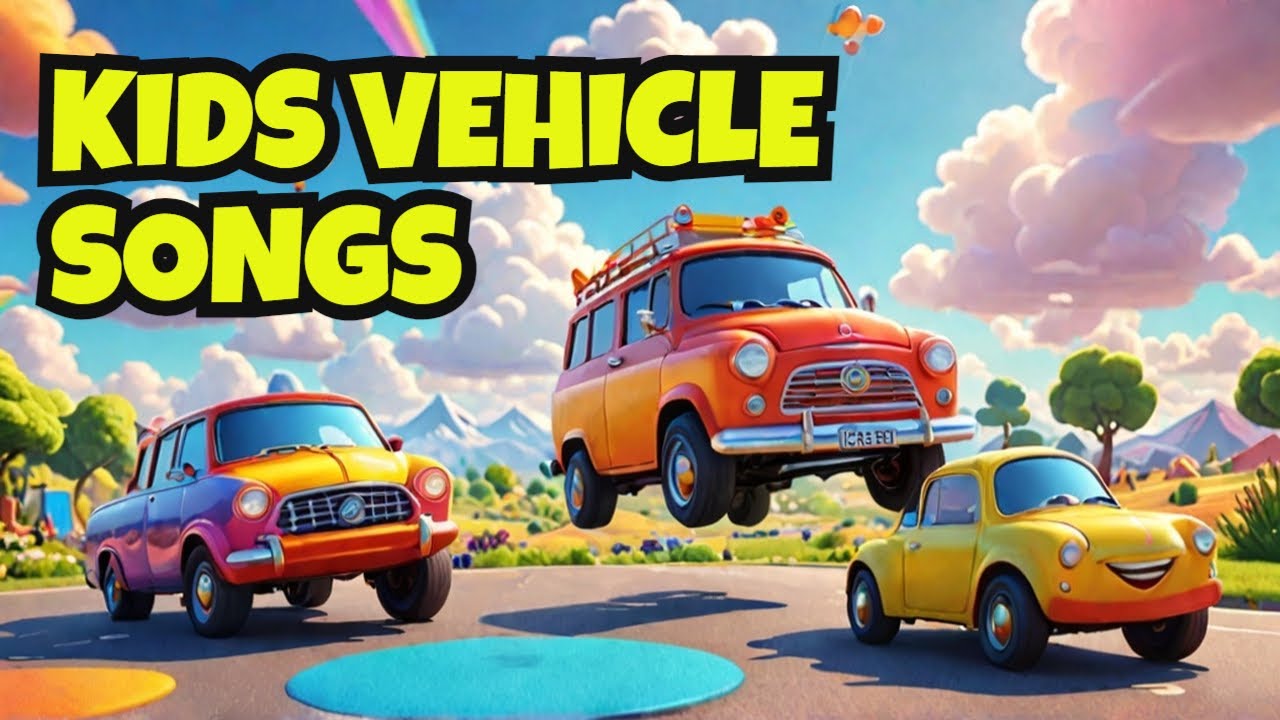 Best Kids Songs About Cars & Trucks - Vehicle Songs for Kids - YouTube
