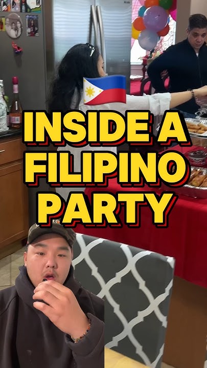 What to expect at a Filipino party 🇵🇭 - YouTube