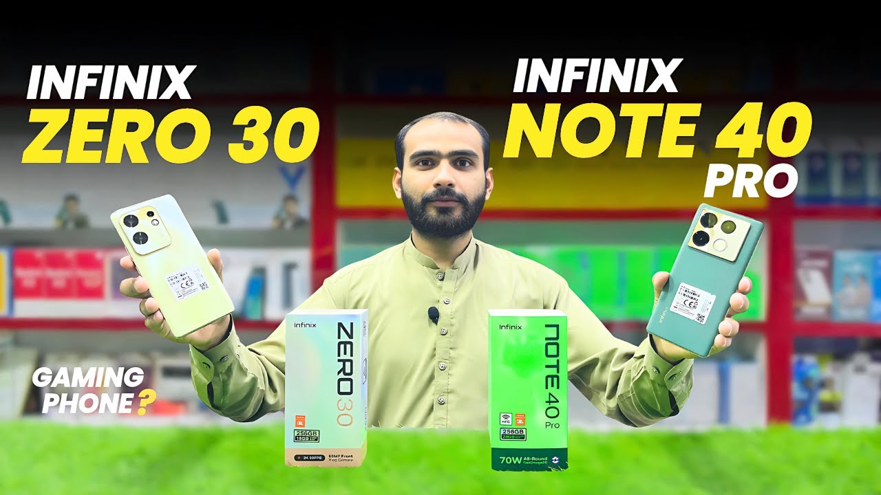 Infinix zro 30 vs infinix note 40 pro Detailed Comparison # ...