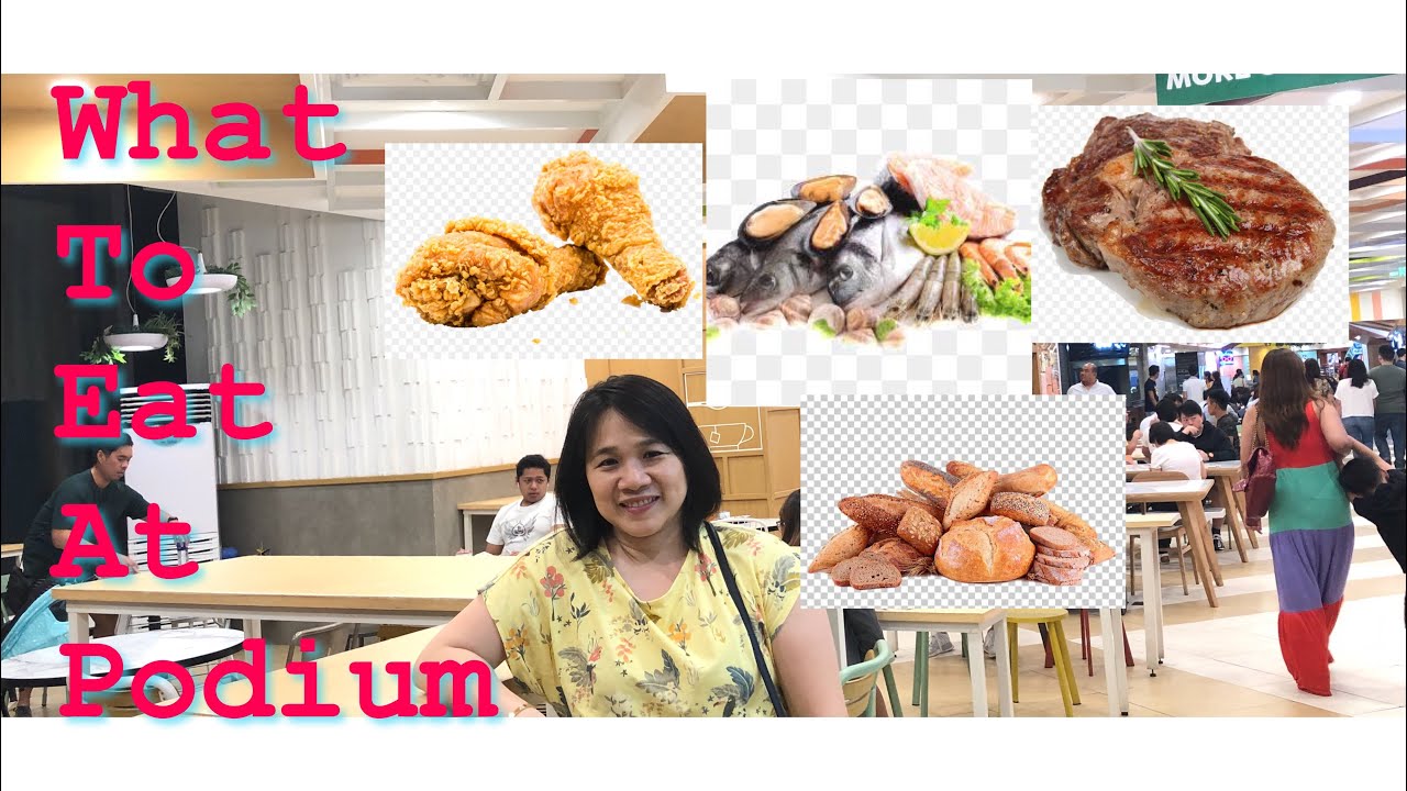 Where to eat at Podium Mall （ Philippines) - YouTube