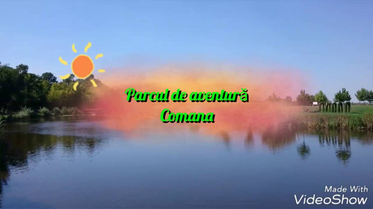 Parcul de aventura Comana - YouTube