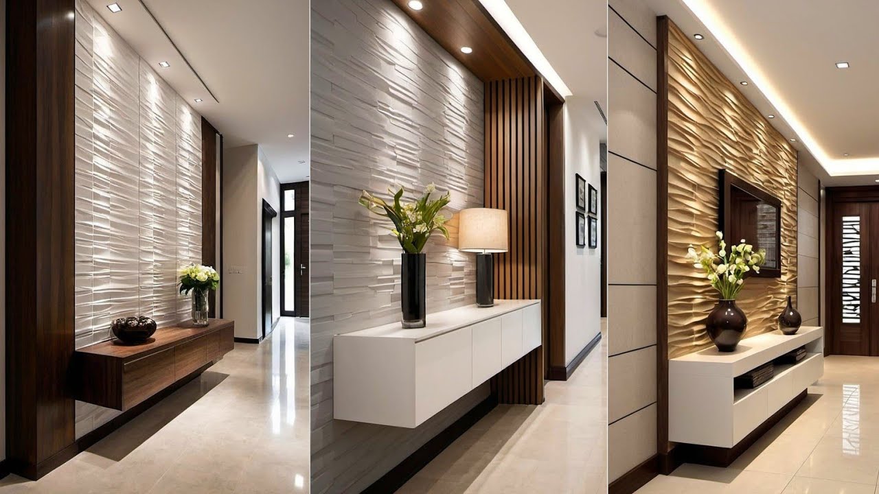 200 Modern Hall Decorating Ideas 2024 Entryway Foyer Designs| Home ...