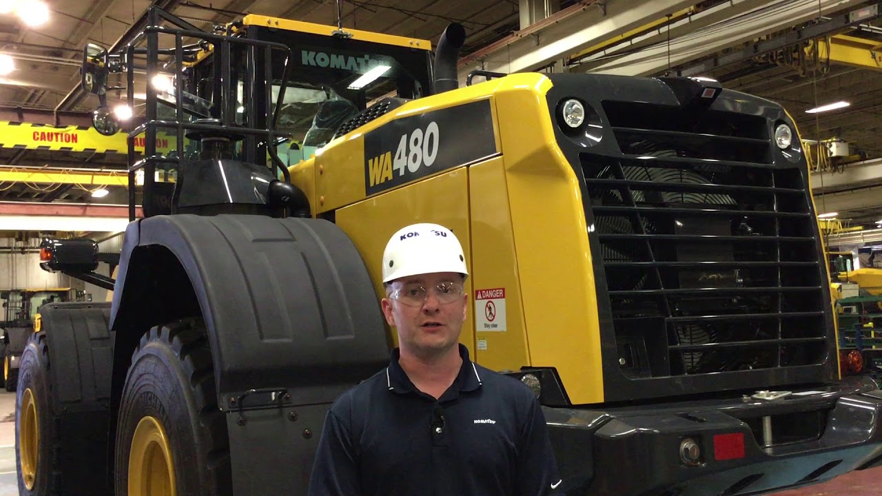 Komatsu WA480-8 Overview - YouTube