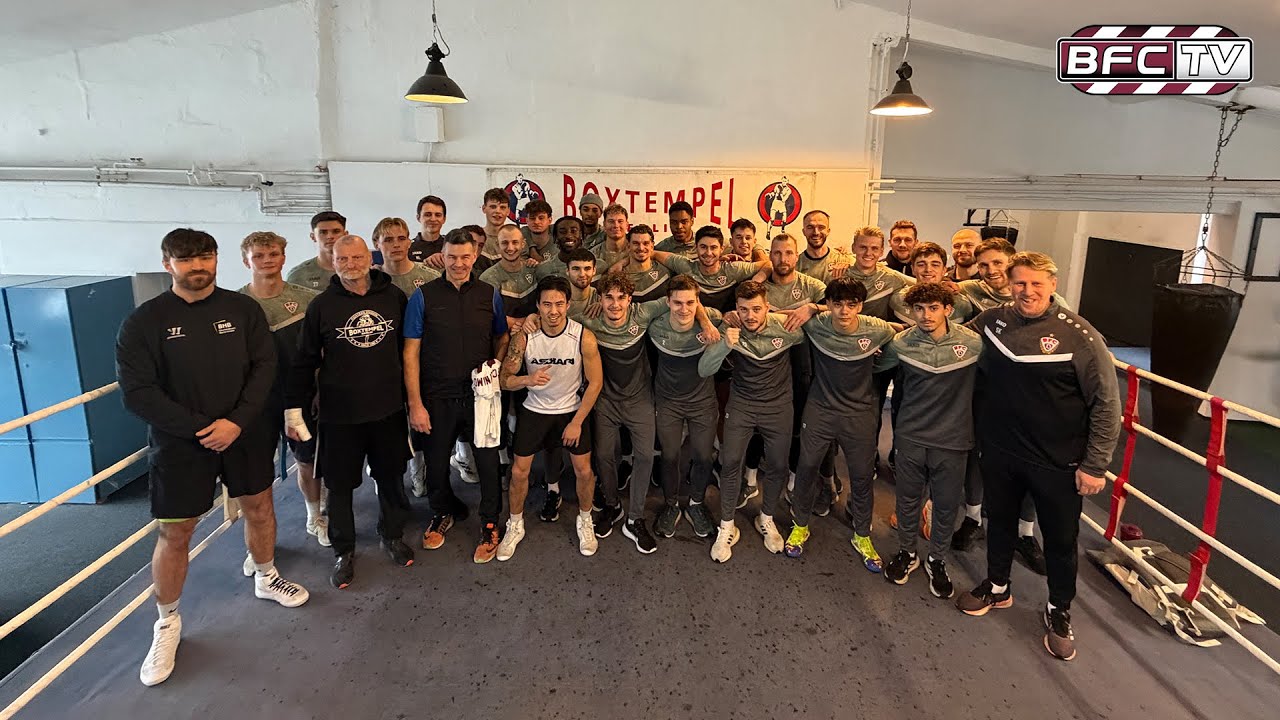 BFC-TV: BFC Dynamo zu Gast im Boxtempel Berlin Teil 1 - YouTube