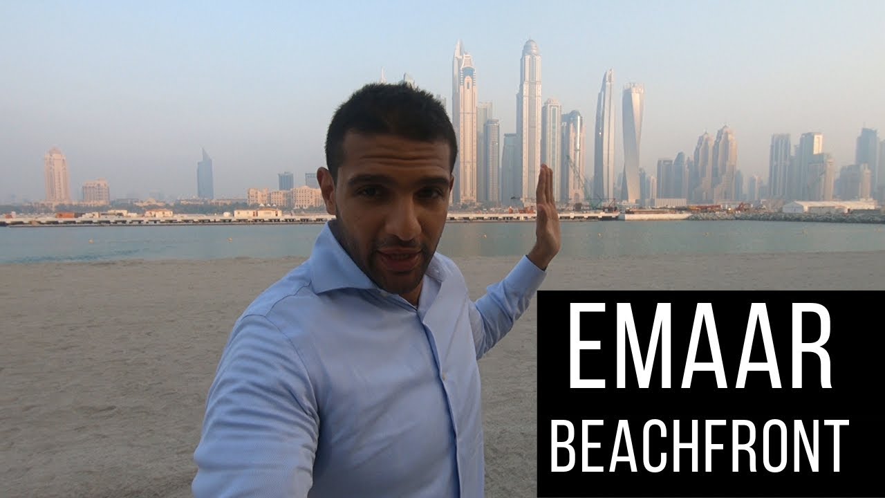 EMAAR Beachfront 2019 - Construction update - YouTube
