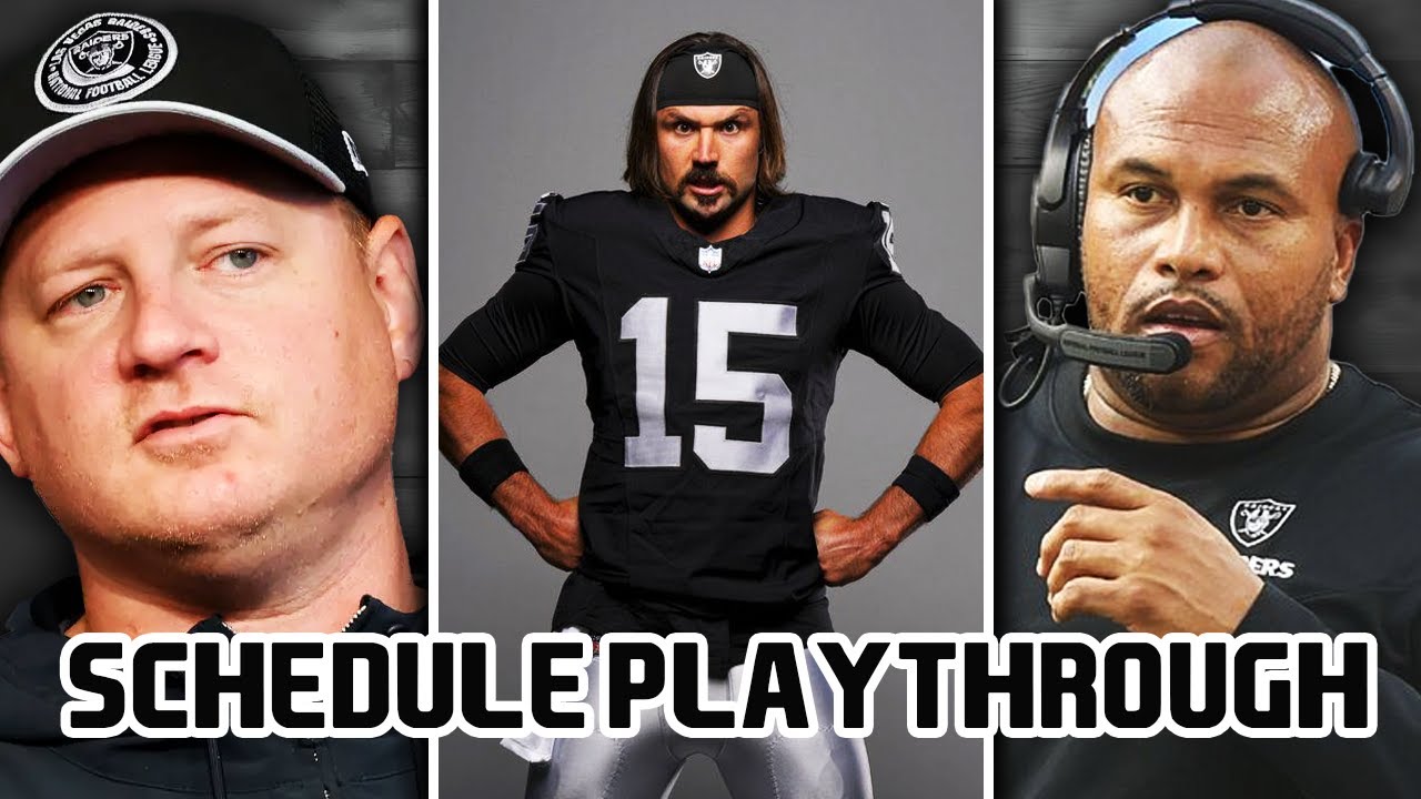 Playing Through The Las Vegas Raiders Schedule On Madden 24 (LIVESTREAM ...