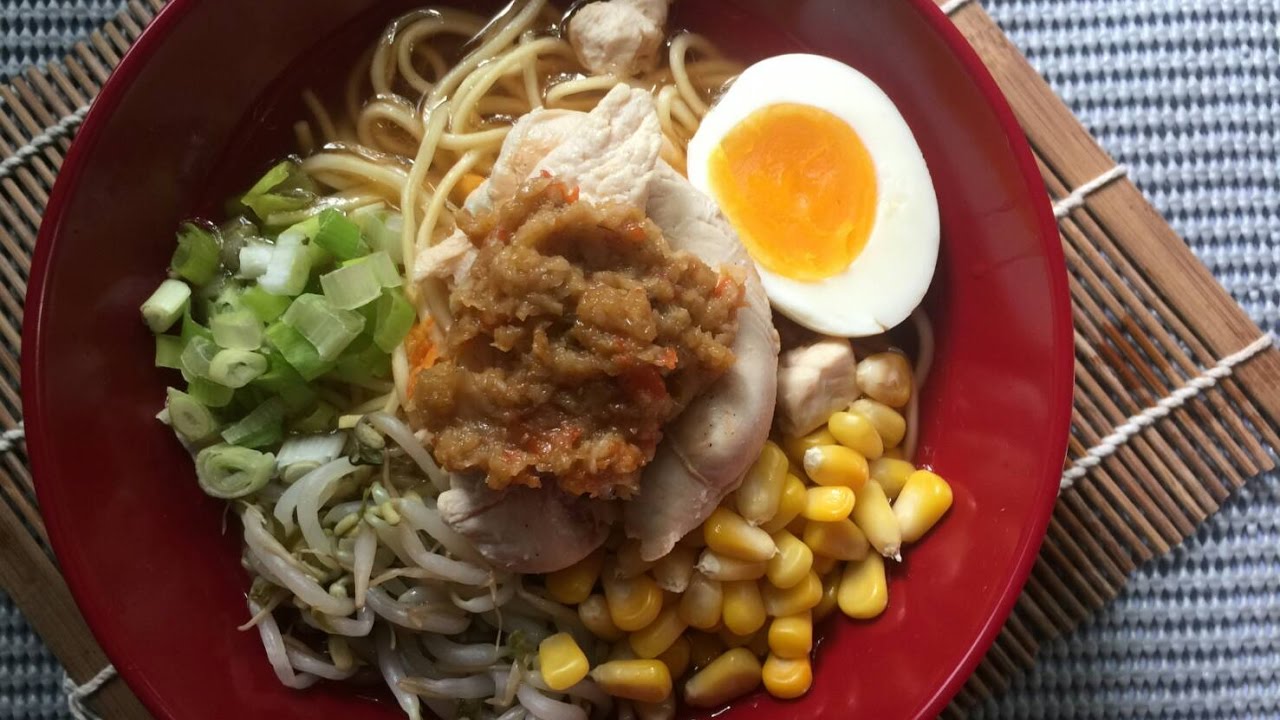 Resep Ramen Pedas Ayam Taichan (How To Make Spicy Ramen With Taichan ...