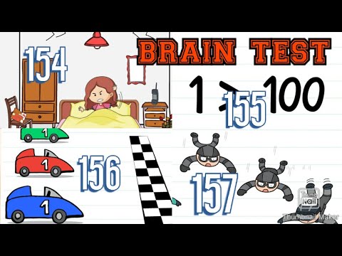 brain test english level 154 155 156 157 - YouTube