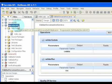 Web Service Java NetBeans C# .Net - YouTube
