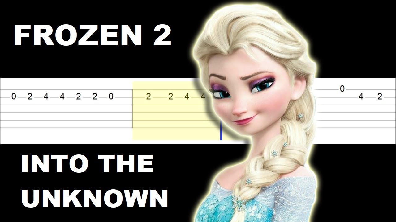 Panic At The Disco - Into The Unknown from Frozen 2 (Easy Guitar Tabs ...