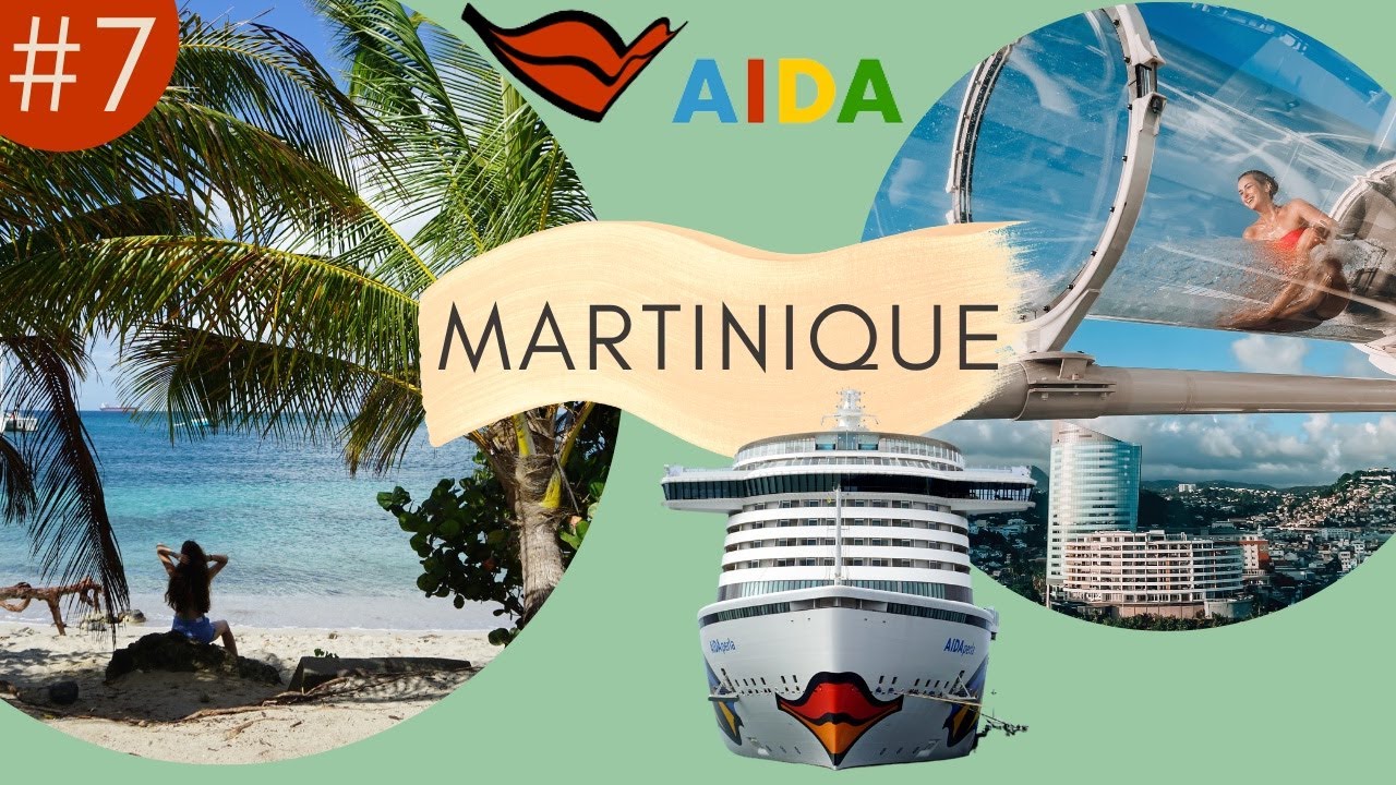 AIDAPerla Vlog #7 - Karibische Inseln: Ein Tag auf Martinique | Denise ...