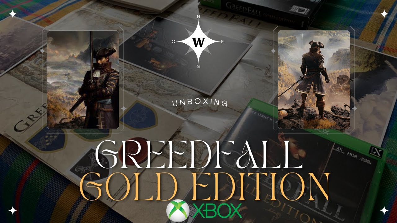 UNBOXING :Greedfall GOLD EDITION / XBOX - YouTube