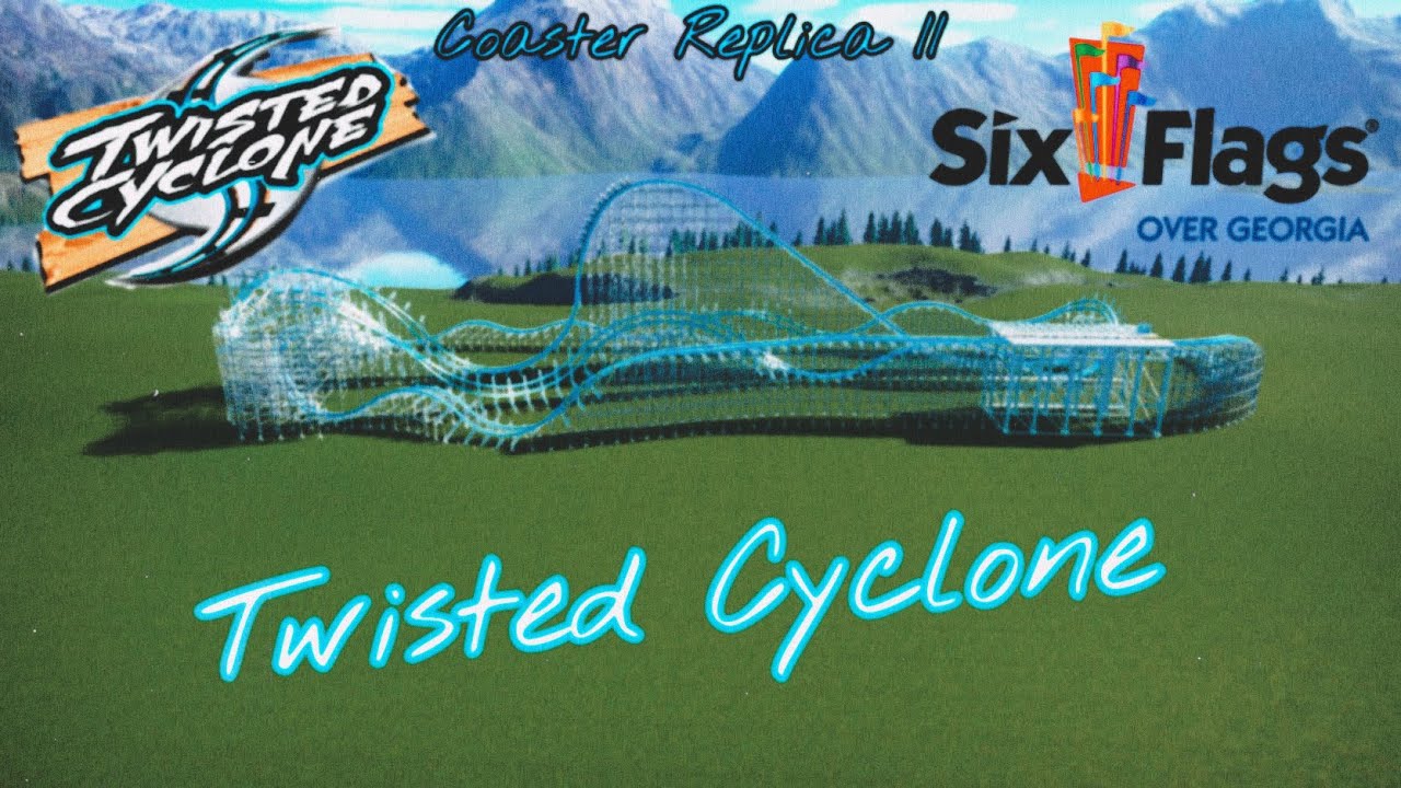 Twisted Cyclone : Coaster Replica 2 - YouTube