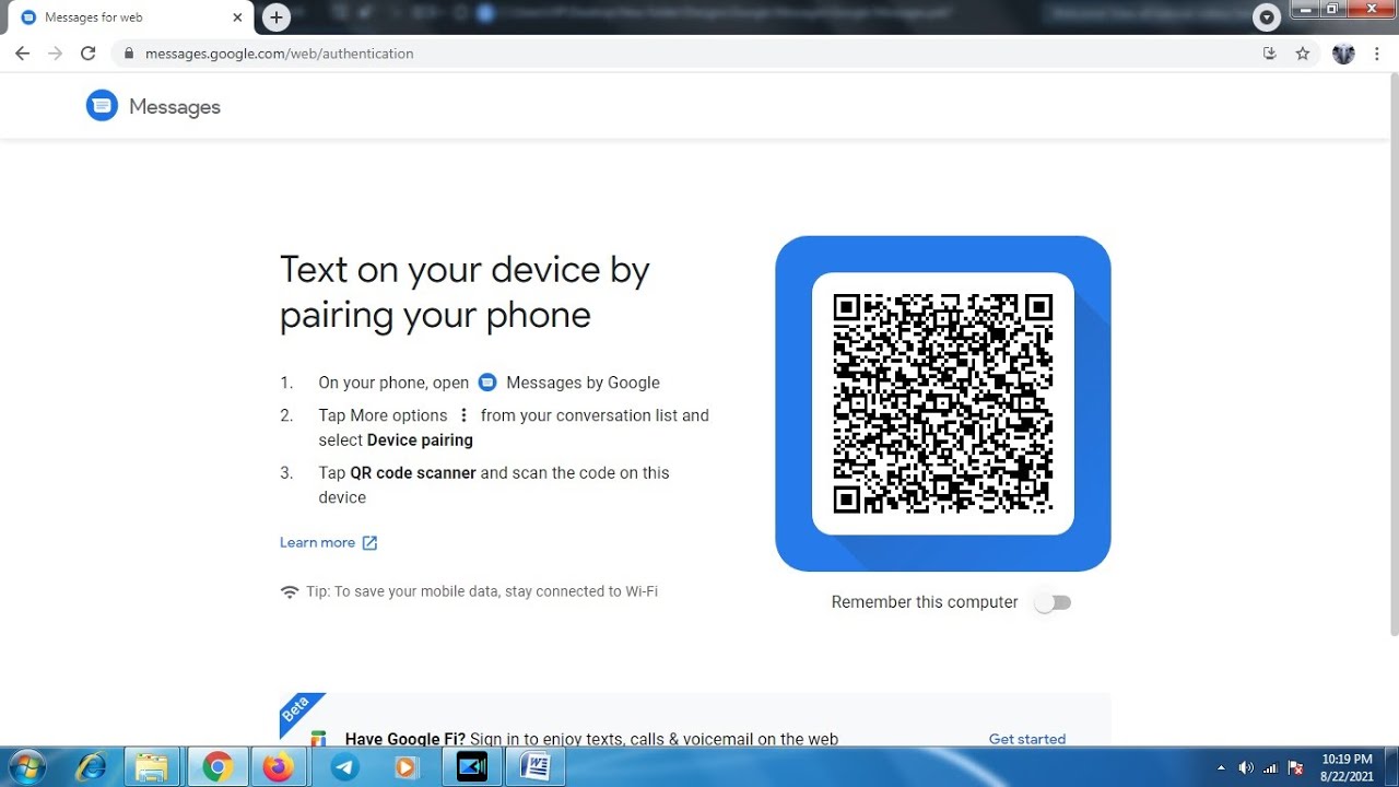How to Open Your Message Box in Your System Like Whatsapp Web - YouTube