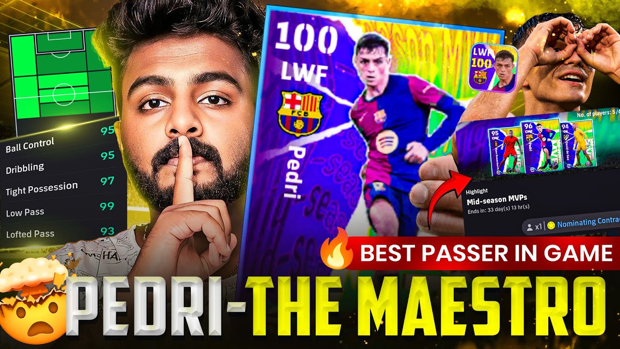 66 FINISHING PEDRI - THE BEST PLAYER? ☠️ | NOMINATING CONTRACT🔥 | MID ...