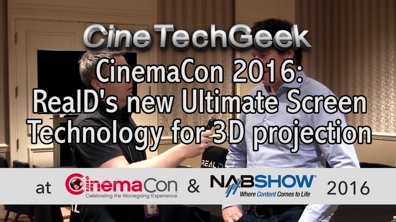 CC16 RealD's new matte-white "Ultimate Screen" technology for 3D ...
