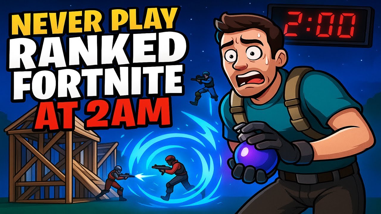 Never Play Ranked Fortnite at 2AM | Funny Moments - YouTube
