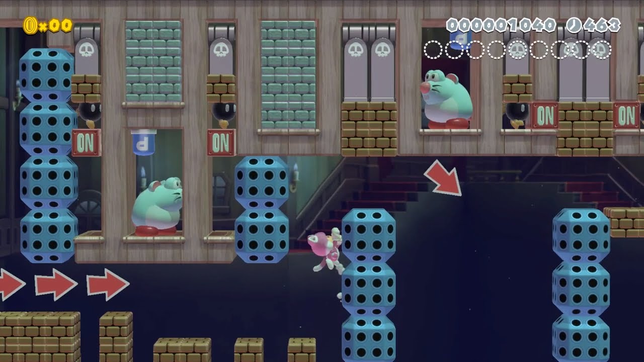 [SMM2/Toadette] Trials of a Cat Burglar - YouTube