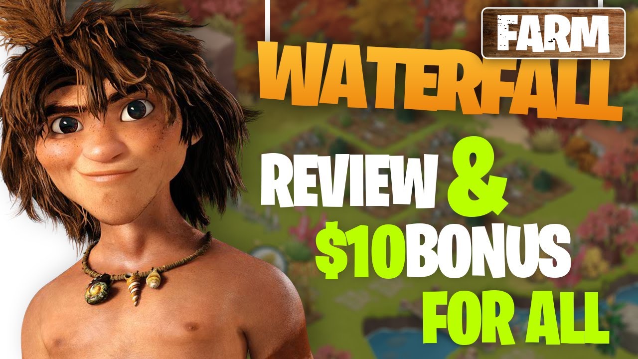 WaterFall Farm Review - Best Play To Earn Game - Earn Daily With ...