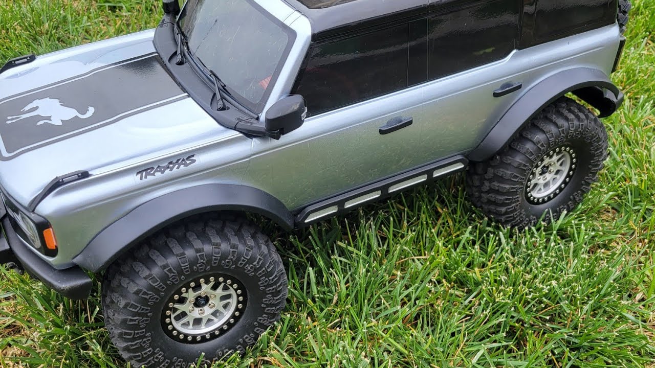 TRAXXAS TRX4 FREE ROCK SLIDER MOD - YouTube