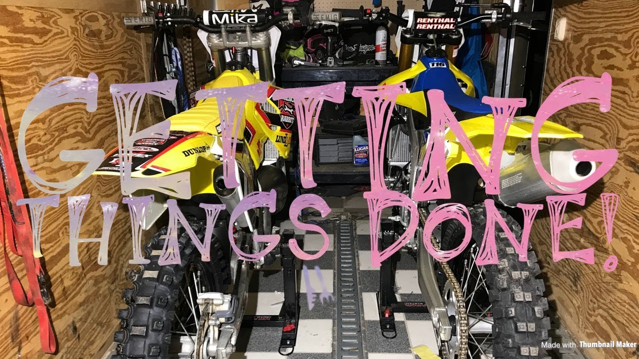 The Rm 85 gets a restyled plastic kit and the race trailer gets Mx lock ...