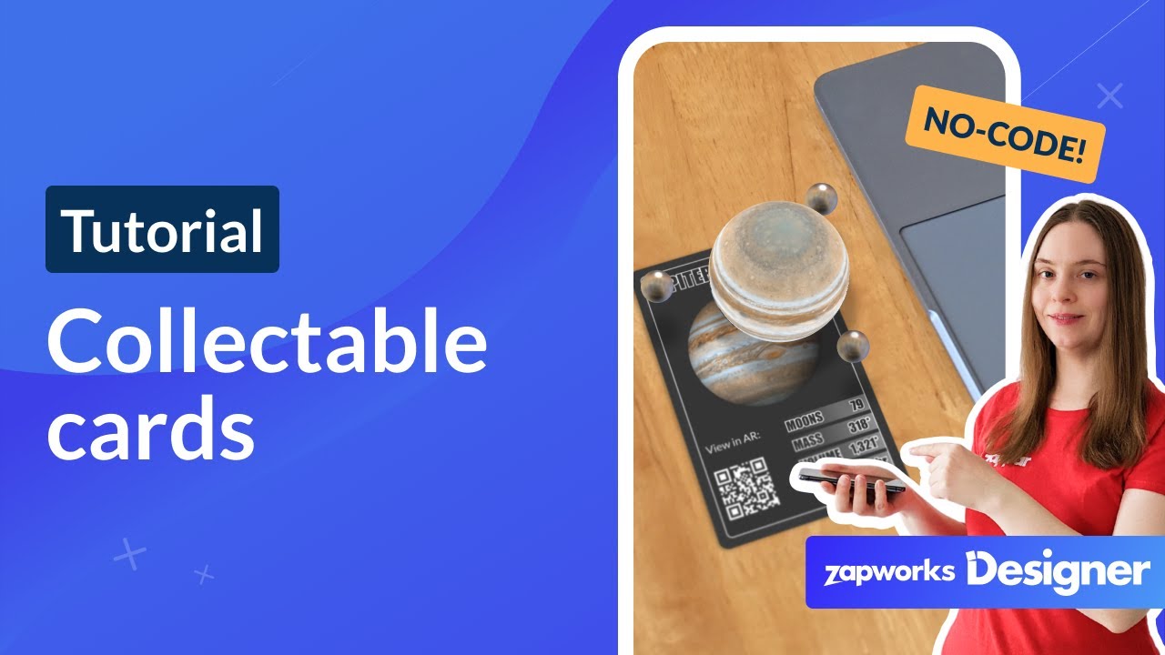 How to build interactive collectable cards in WebAR | ZapWorks Designer ...