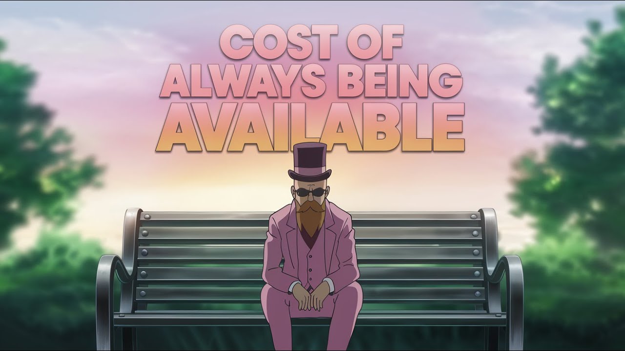 Cost of Always Being Available - YouTube