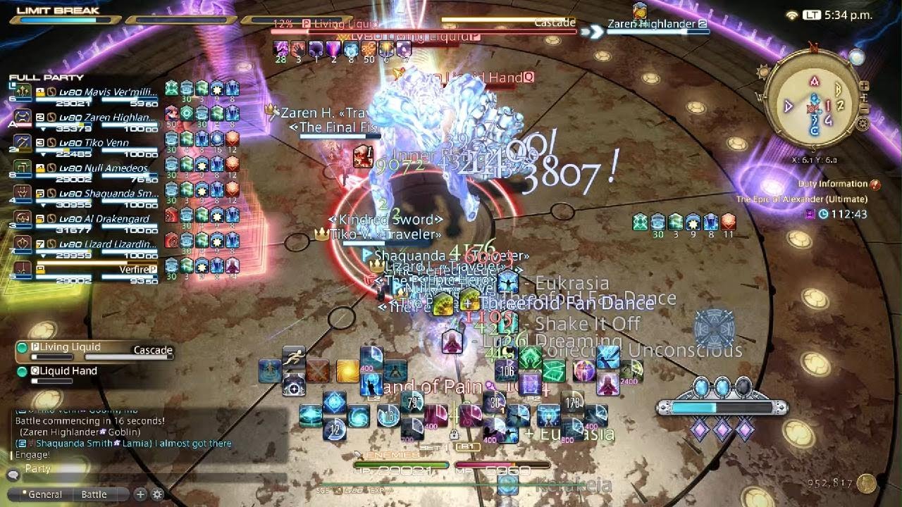 Ff14 TEA Ult. Sage first clear!!! - YouTube