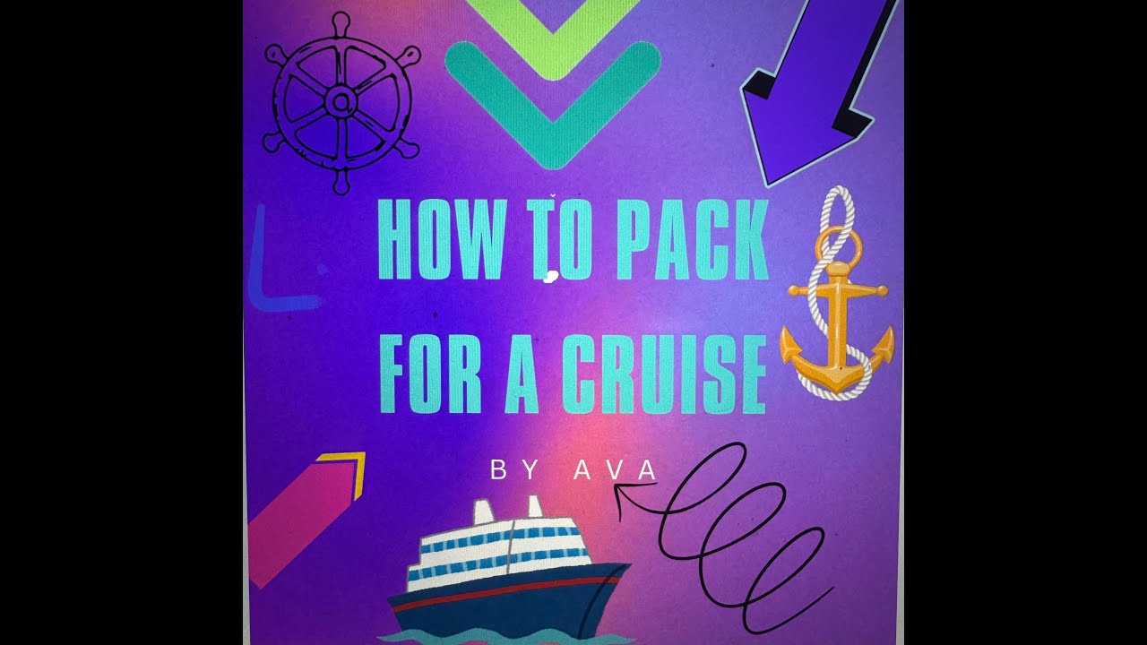 Ava Packing for the Cruise - YouTube