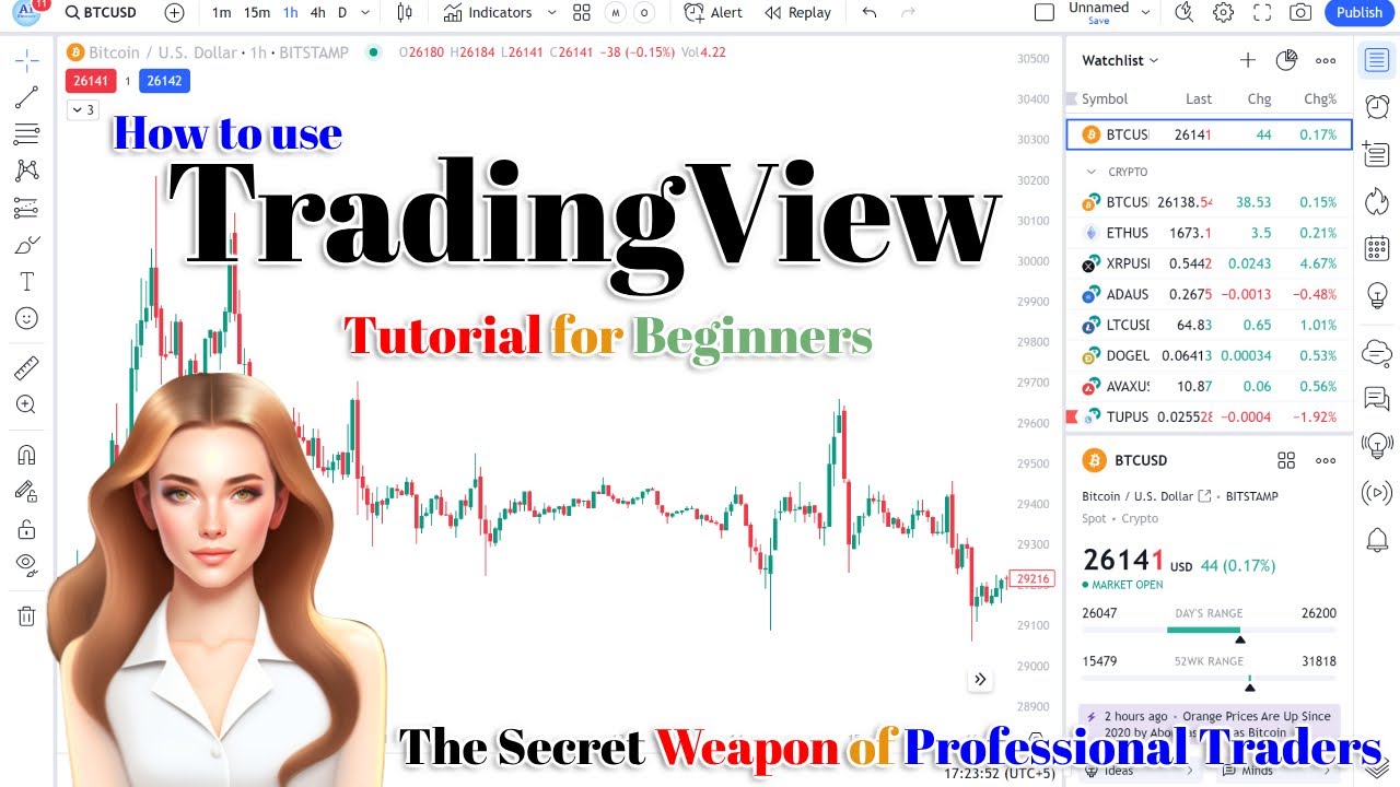 How to use TradingView | Tradingview Tutorial | Crypto Trading Basics ...