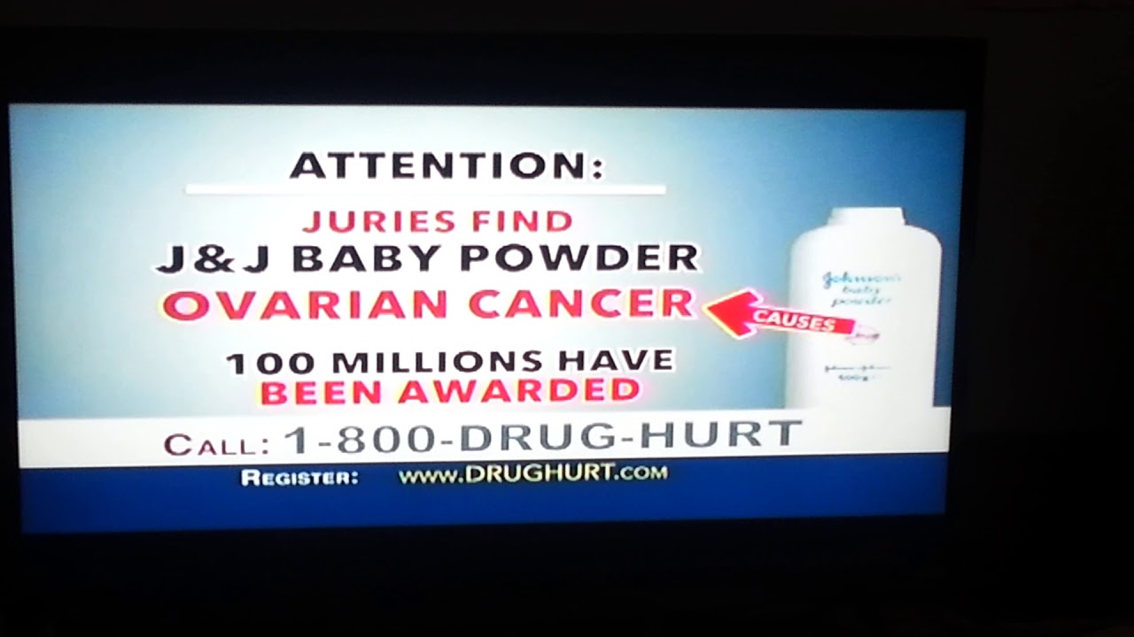 J&J Baby Powder Warning - YouTube