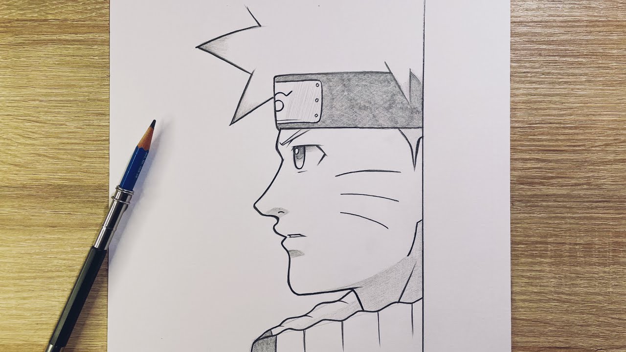 Comment dessiner Naruto facilement | Tutoriel dessin étape par étape ...