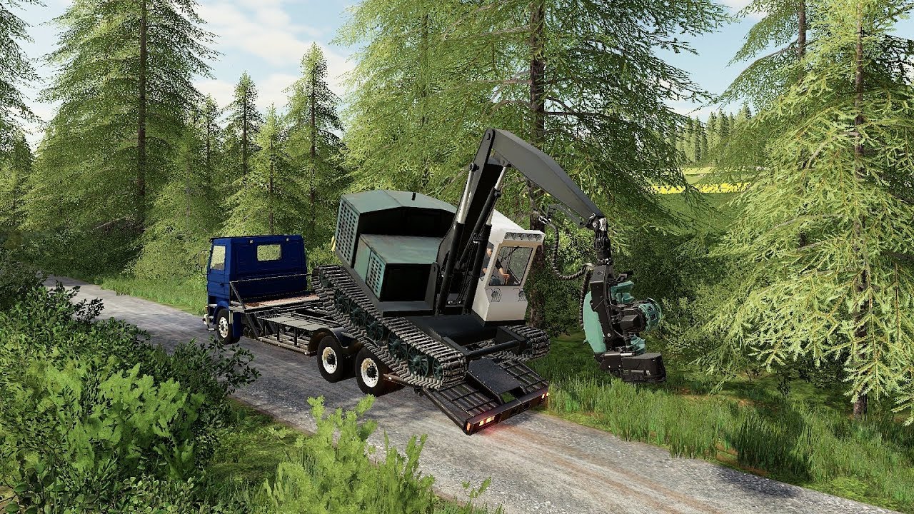 FS19 - Map Geiselsberg 009 - Forestry and Farming - YouTube