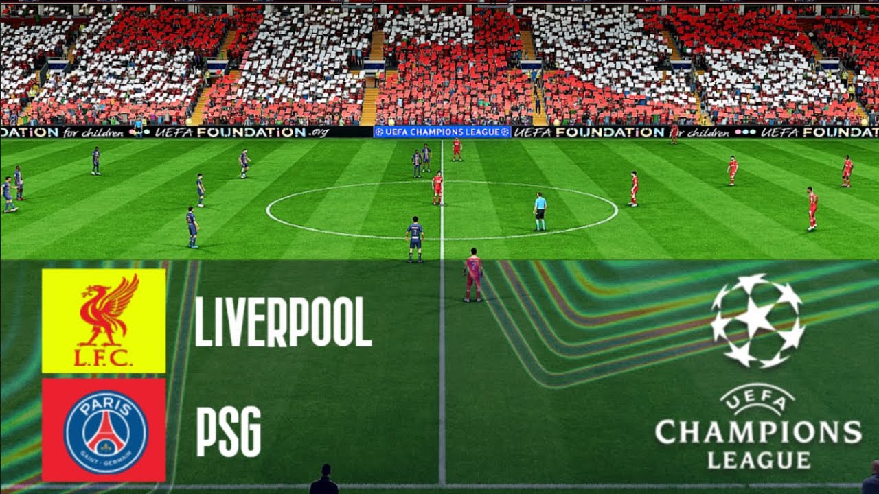 Liverpool vs PSG UEFA Champions League FC 25 - YouTube